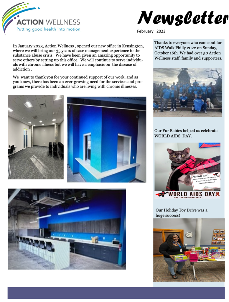 Action Wellness February 2023 Newsletter - Action Wellness
